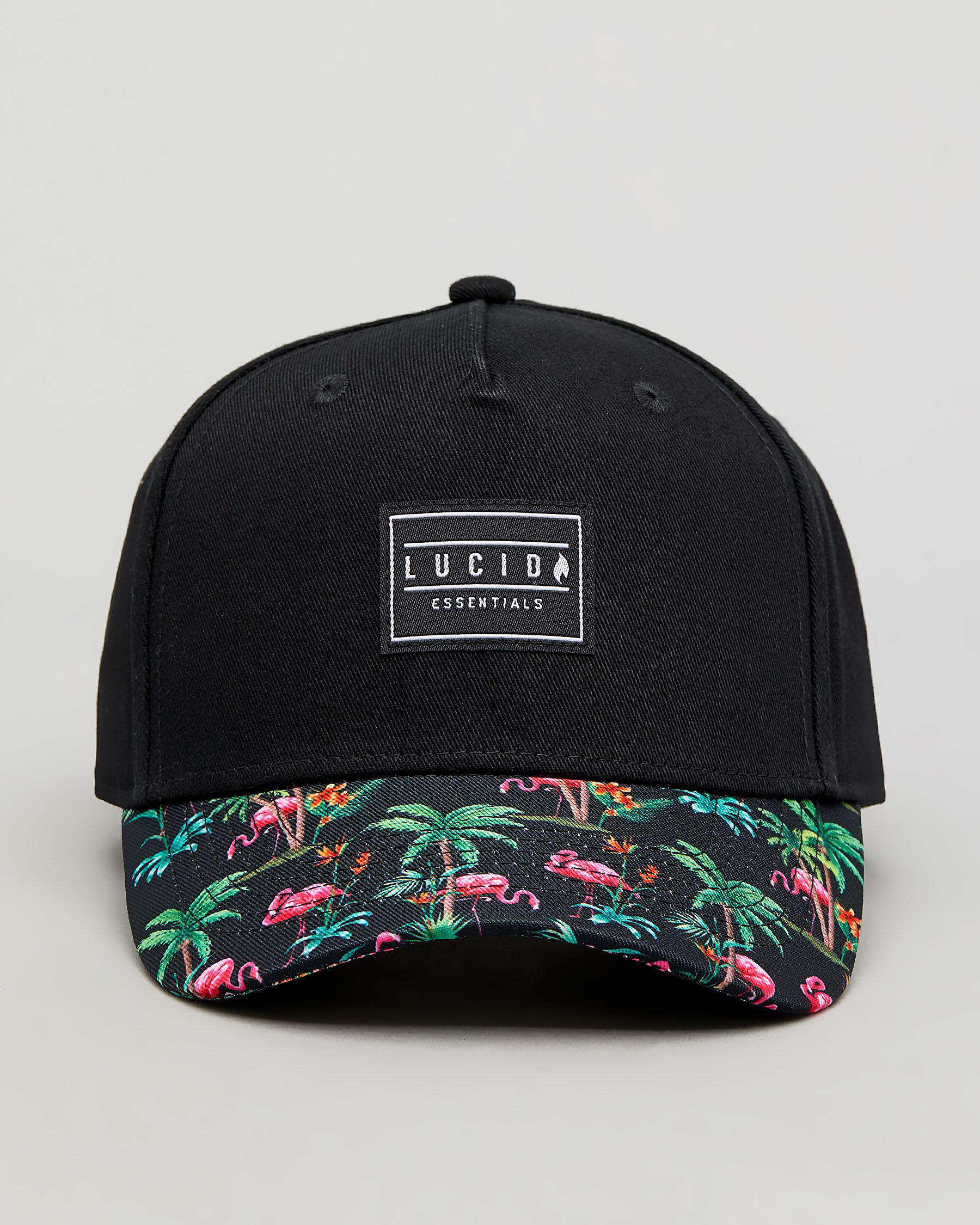 Shop Lucid Boys' Maui Cap In Black - Fast Shipping & Easy Returns ...