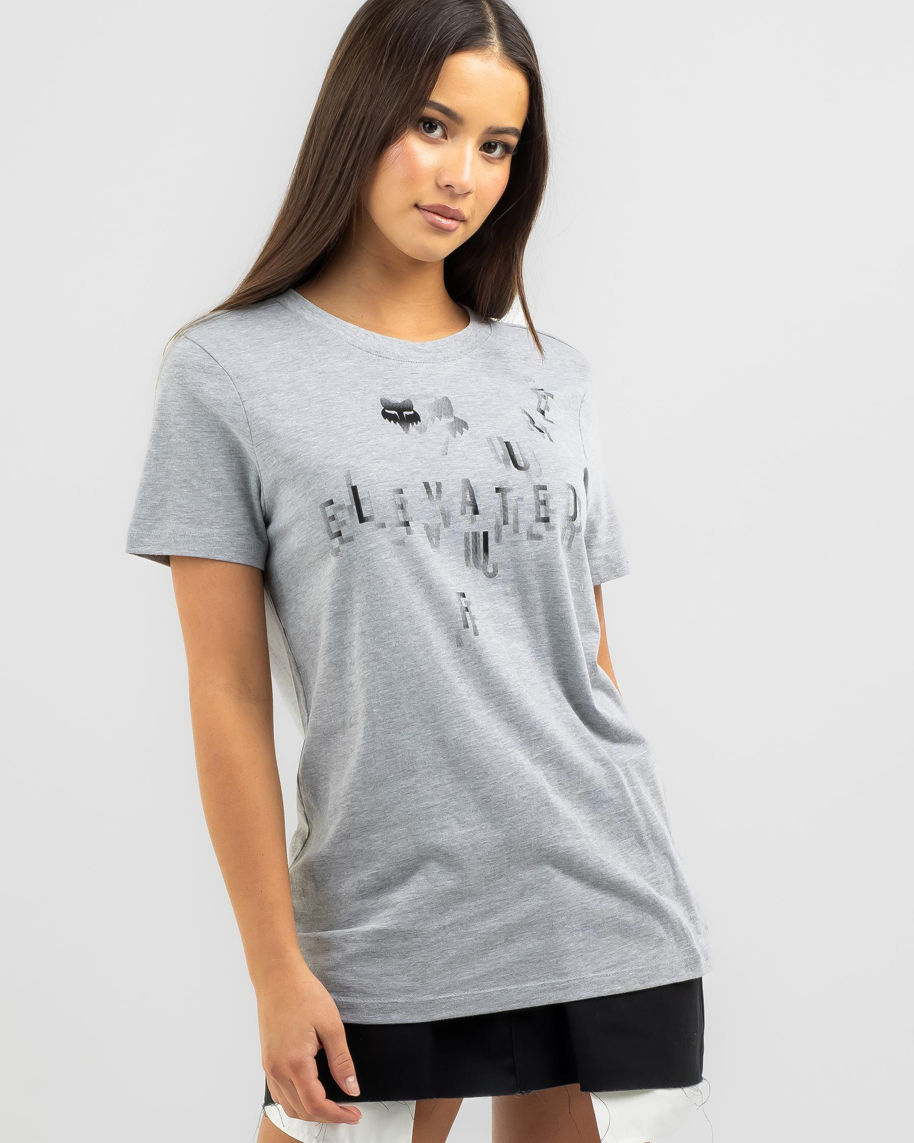 Shop Fox Diffuse T-Shirt In Light Heather - Fast Shipping & Easy ...