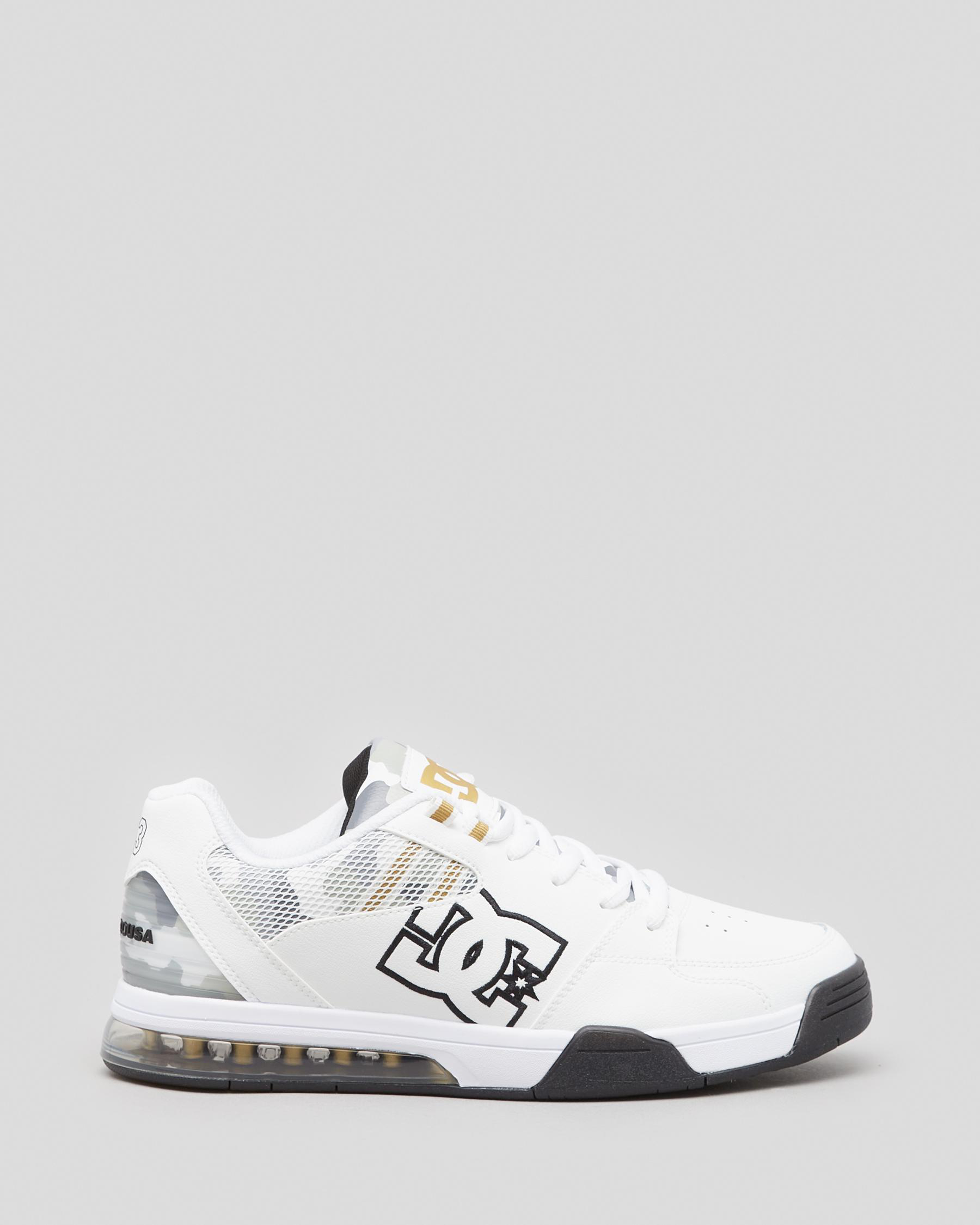Shop DC Shoes Versatile KB Shoes In White/camo - Fast Shipping & Easy ...