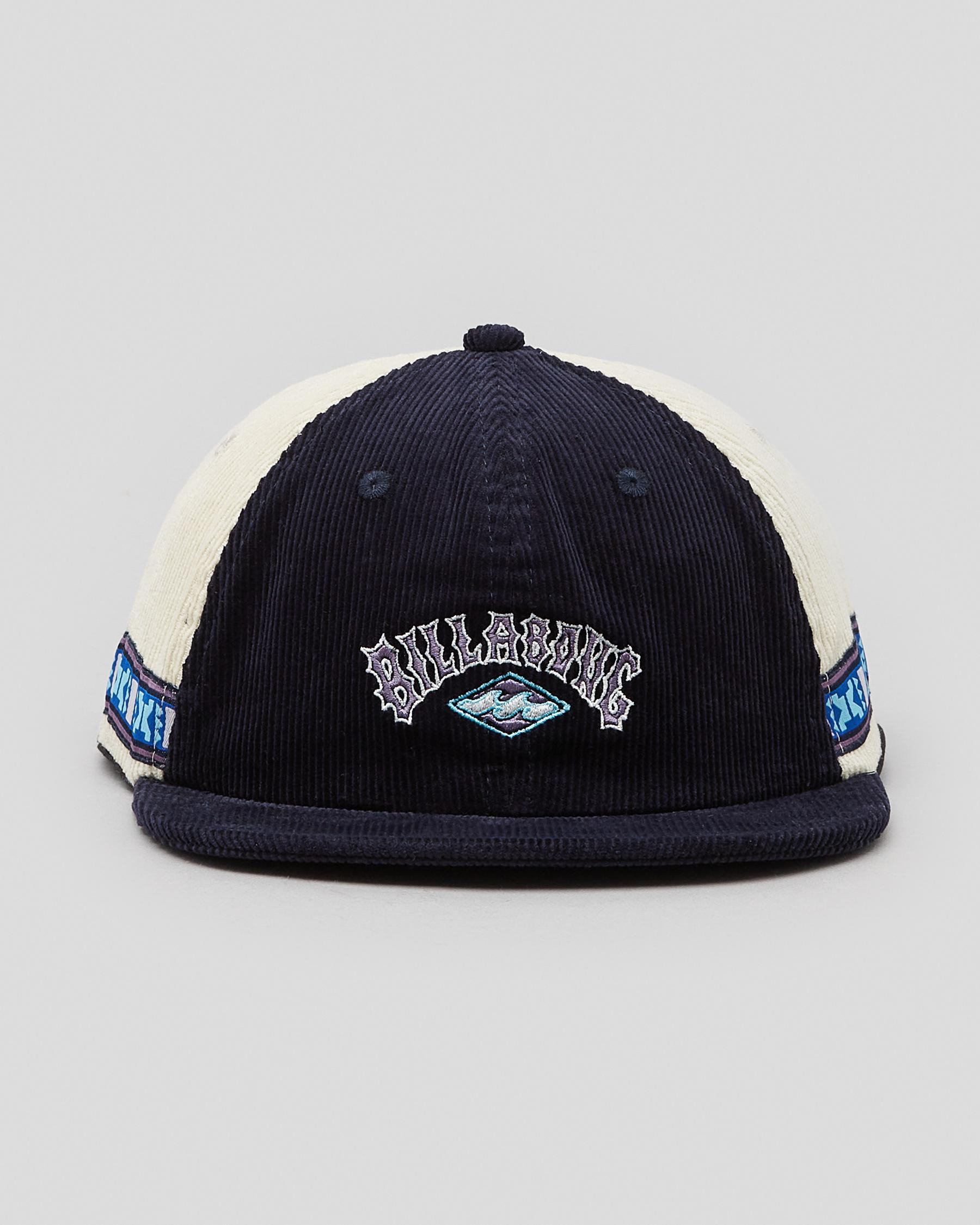 Shop Billabong Base Snapback Cap In Navy Bone - Fast Shipping & Easy ...
