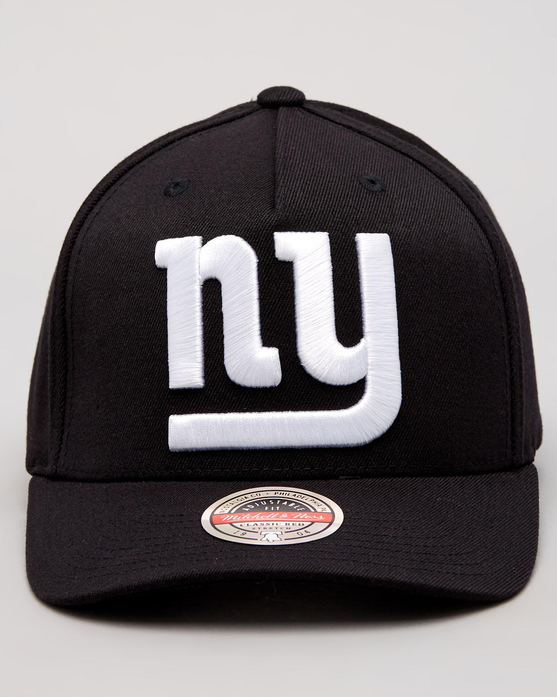 Shop Mitchell & Ness New York Giants Wide Receiver Classic Cap In Black ...