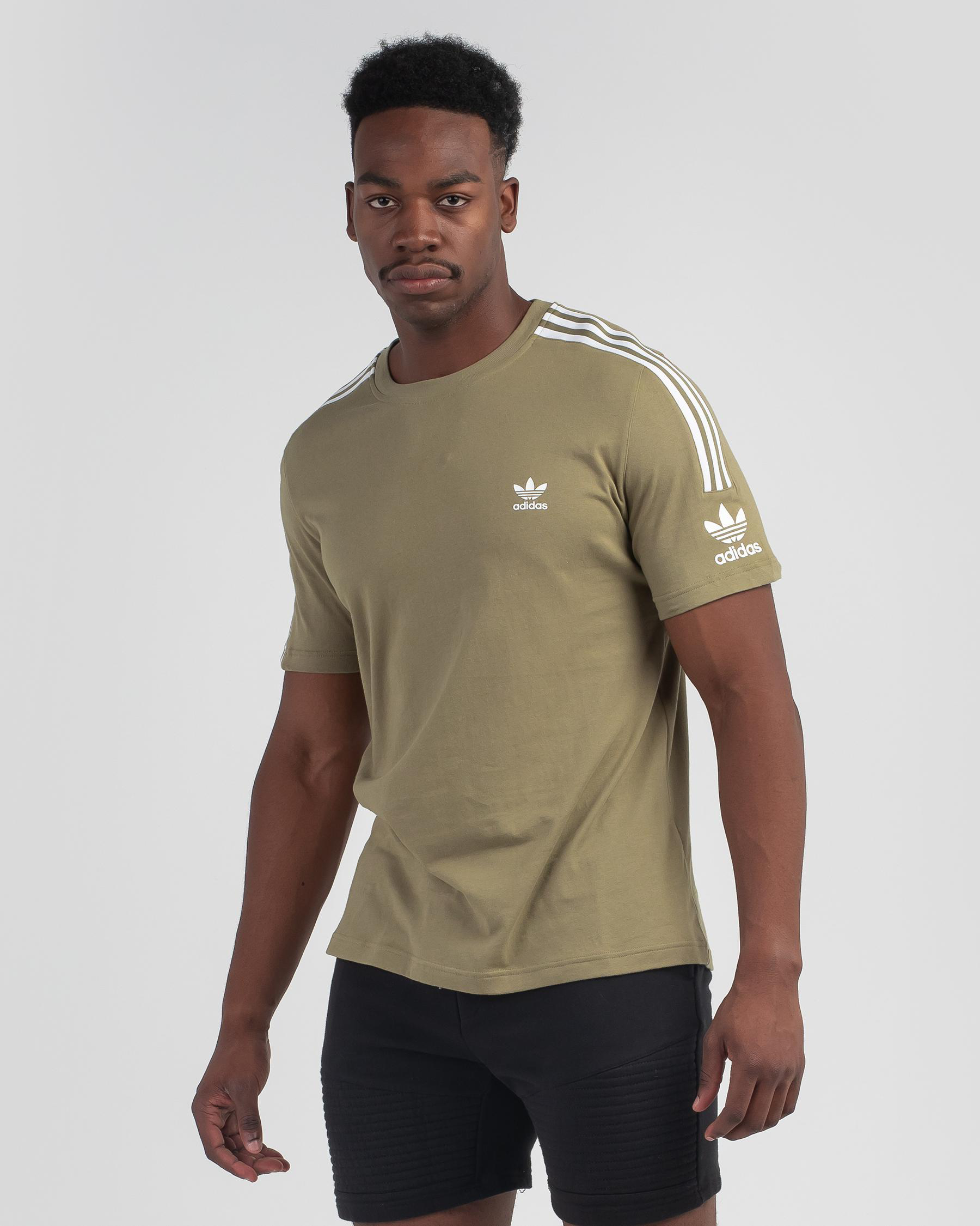 Shop adidas Tech T-Shirt In Orbit Green - Fast Shipping & Easy Returns ...