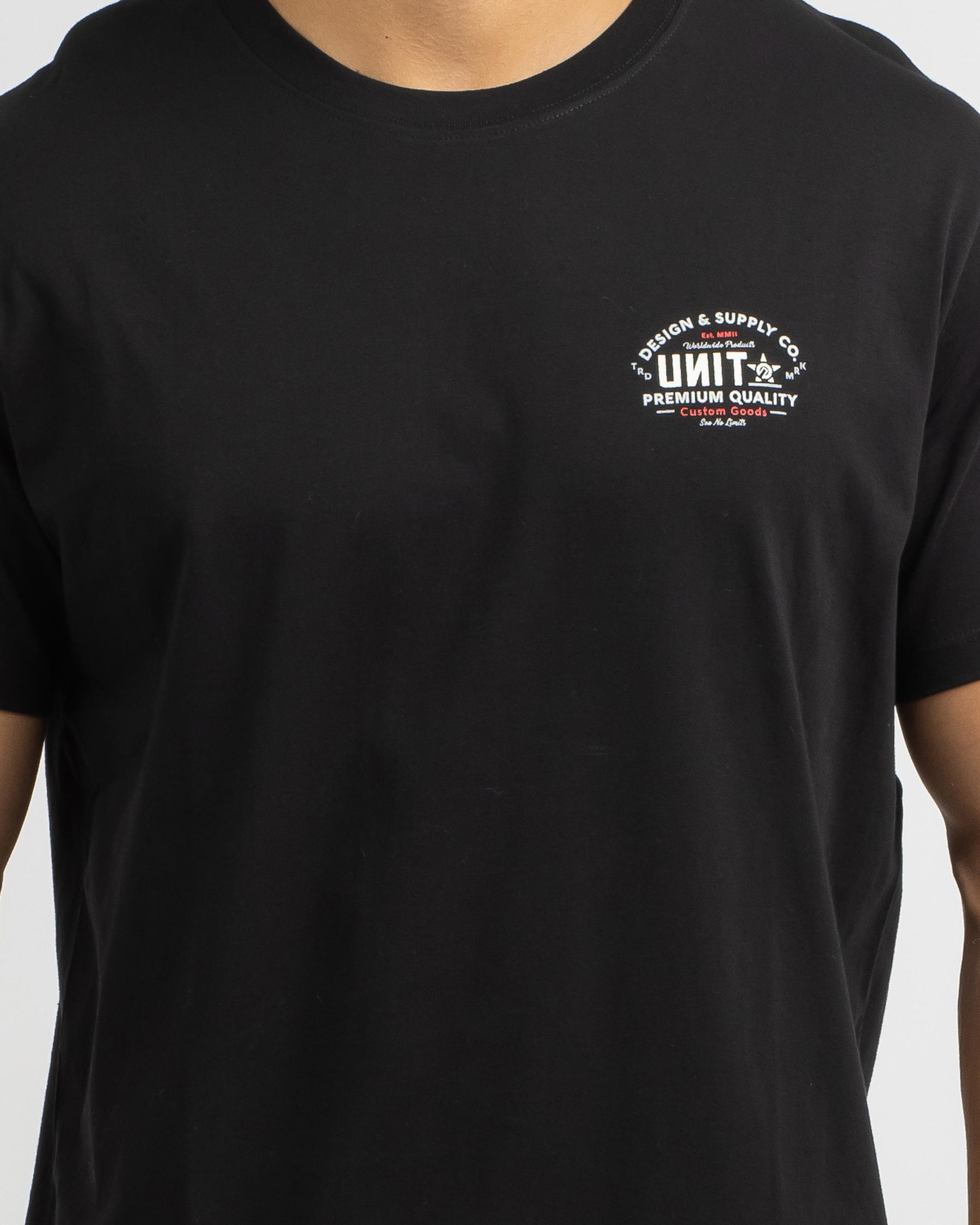 Shop Unit Guided T-Shirt In Black - Fast Shipping & Easy Returns - City ...