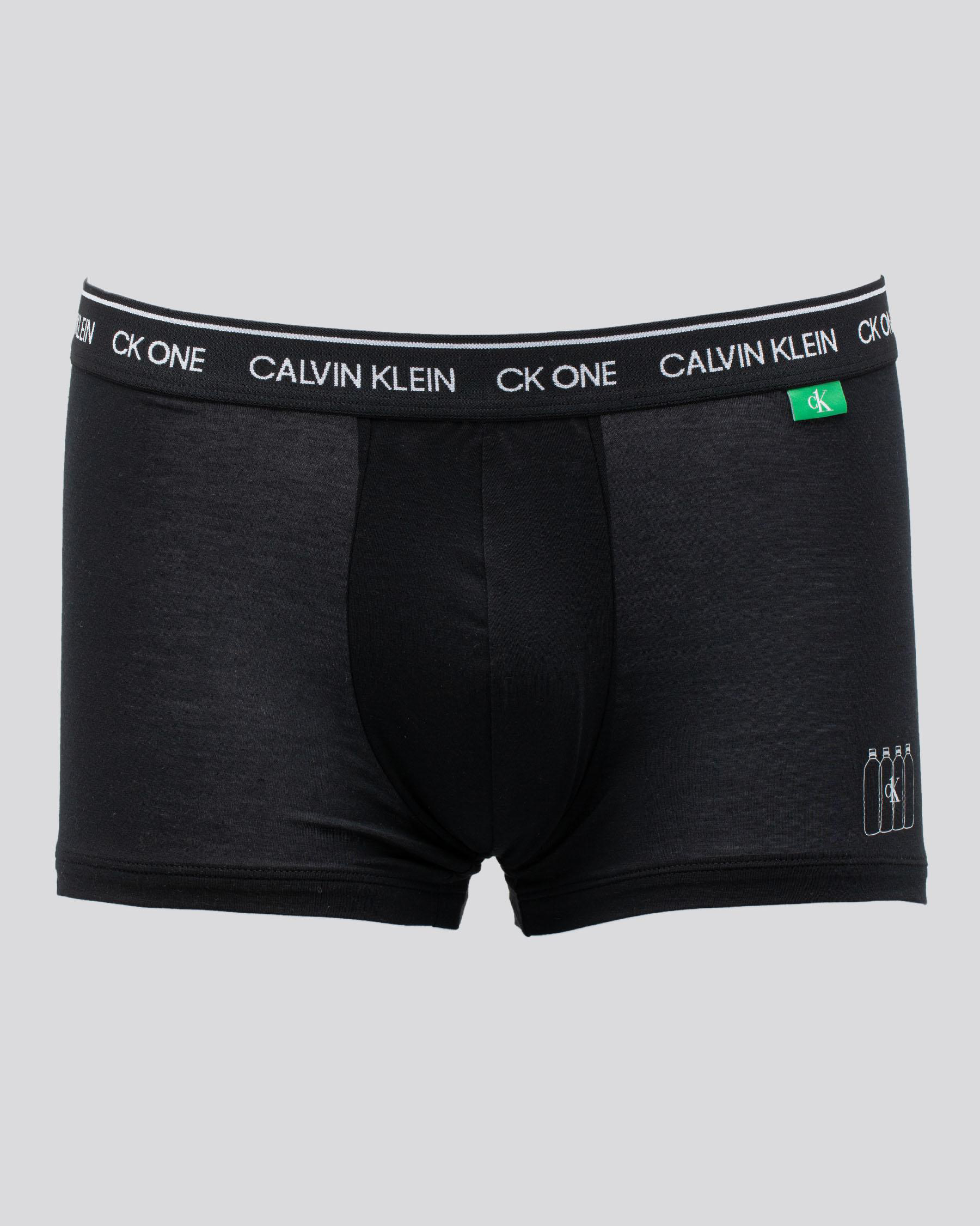 Shop Calvin Klein CK One Recycled Trunks In Black - Fast Shipping ...