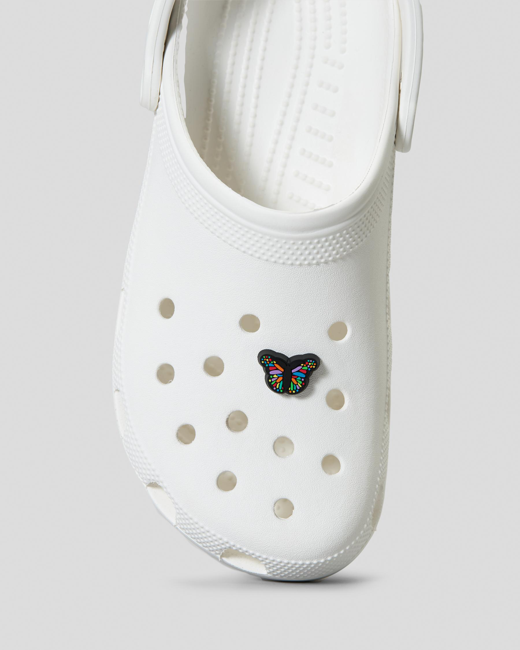 Crocs Tiny Colourful Butterfly Jibbitz In Multi - FREE* Shipping & Easy Returns - City Beach ...