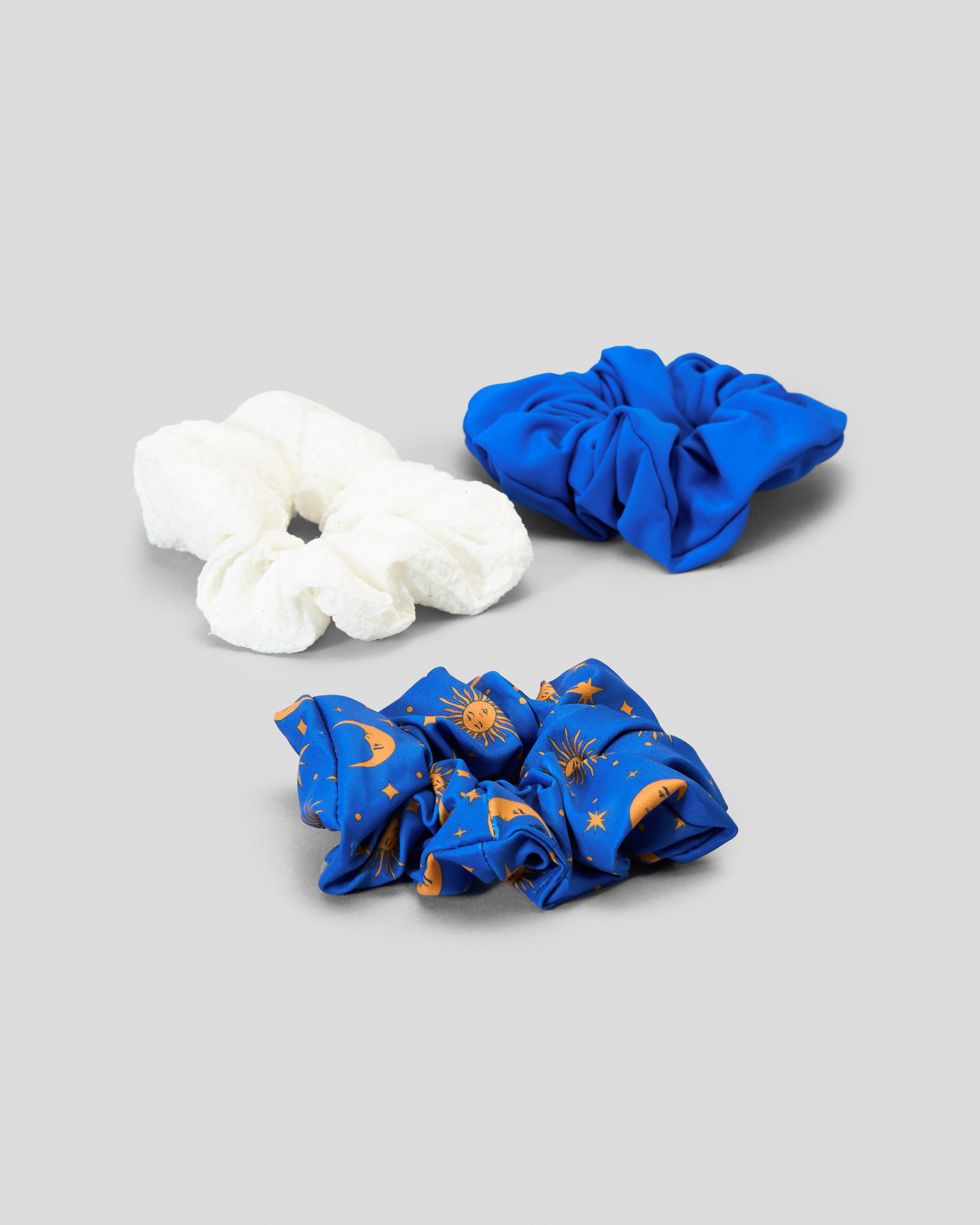 Karyn In LA Night Sky Scrunchie Pack In Blue/white - FREE* Shipping ...