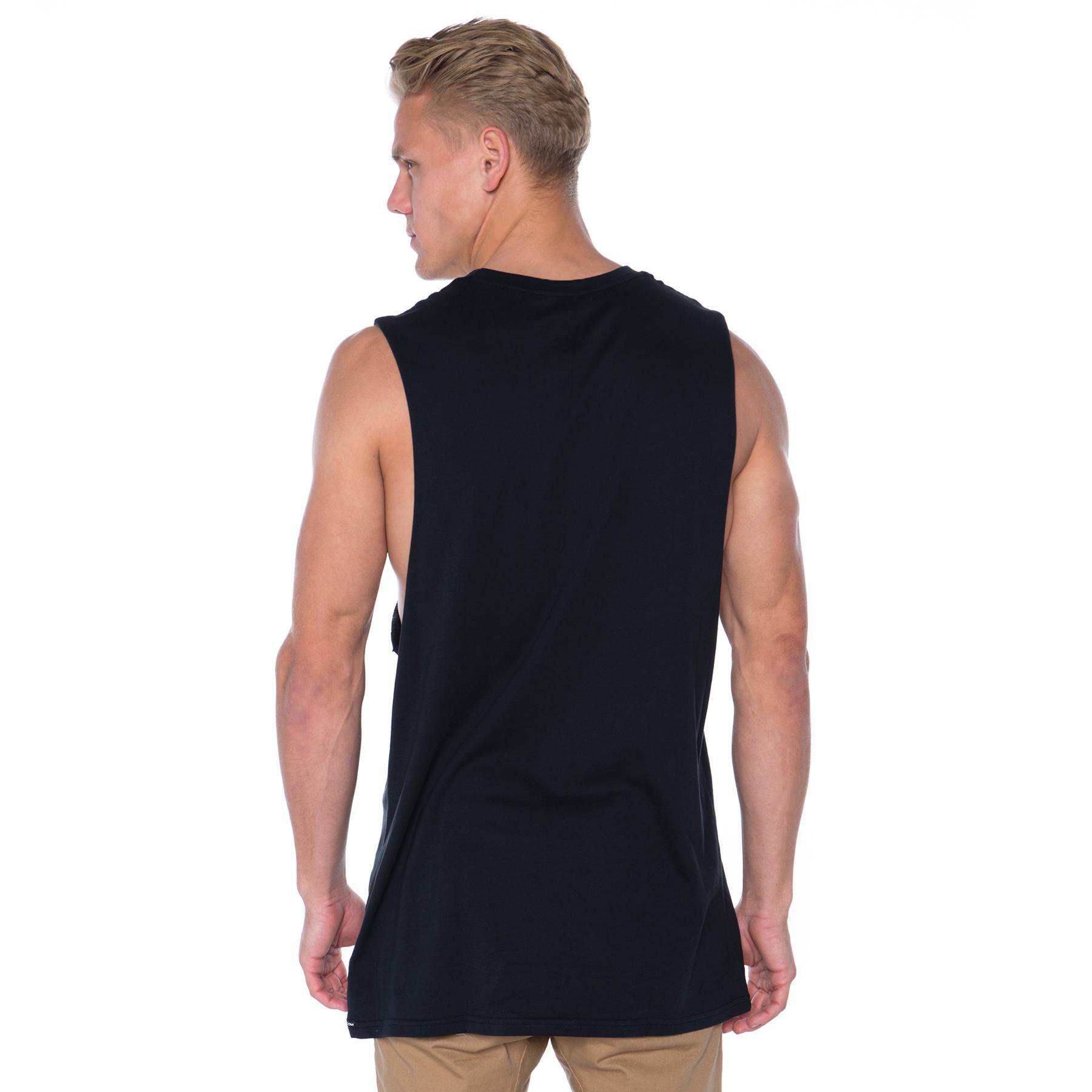 Shop Volcom Solid Muscle Tank In Black - Fast Shipping & Easy Returns ...