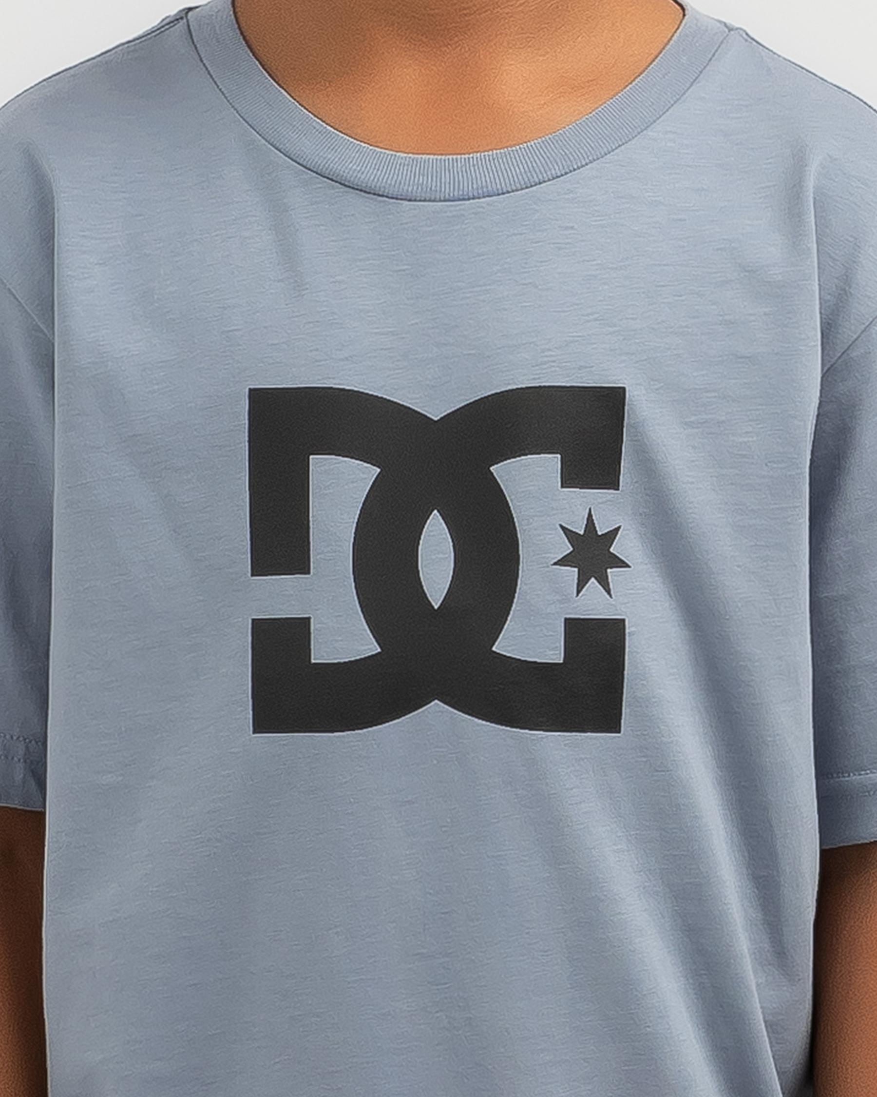 Shop DC Shoes Boys' DC Star T-Shirt In Ashley Blue - Fast Shipping ...