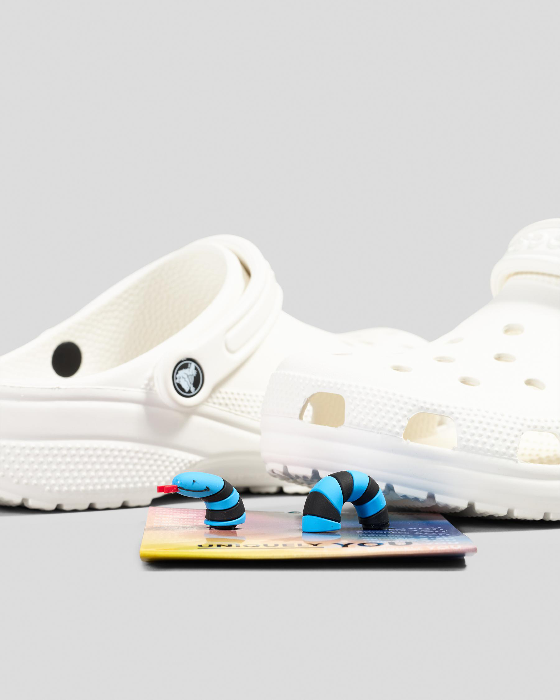 Shop Crocs 3D Blue Snake Jibbitz In Multi - Fast Shipping & Easy ...