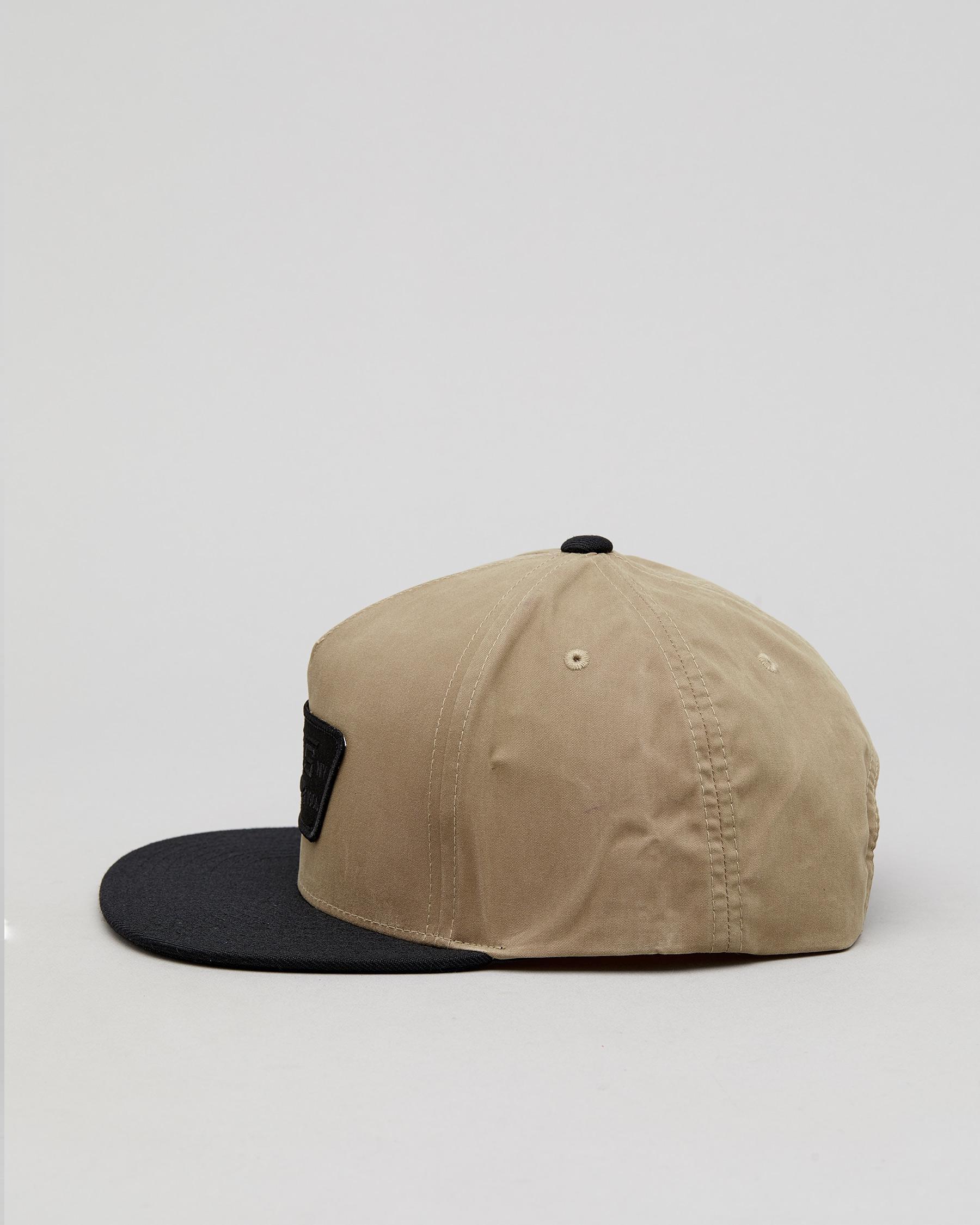 Shop Vans Full Patch Snapback In Dirt/black - Fast Shipping & Easy ...