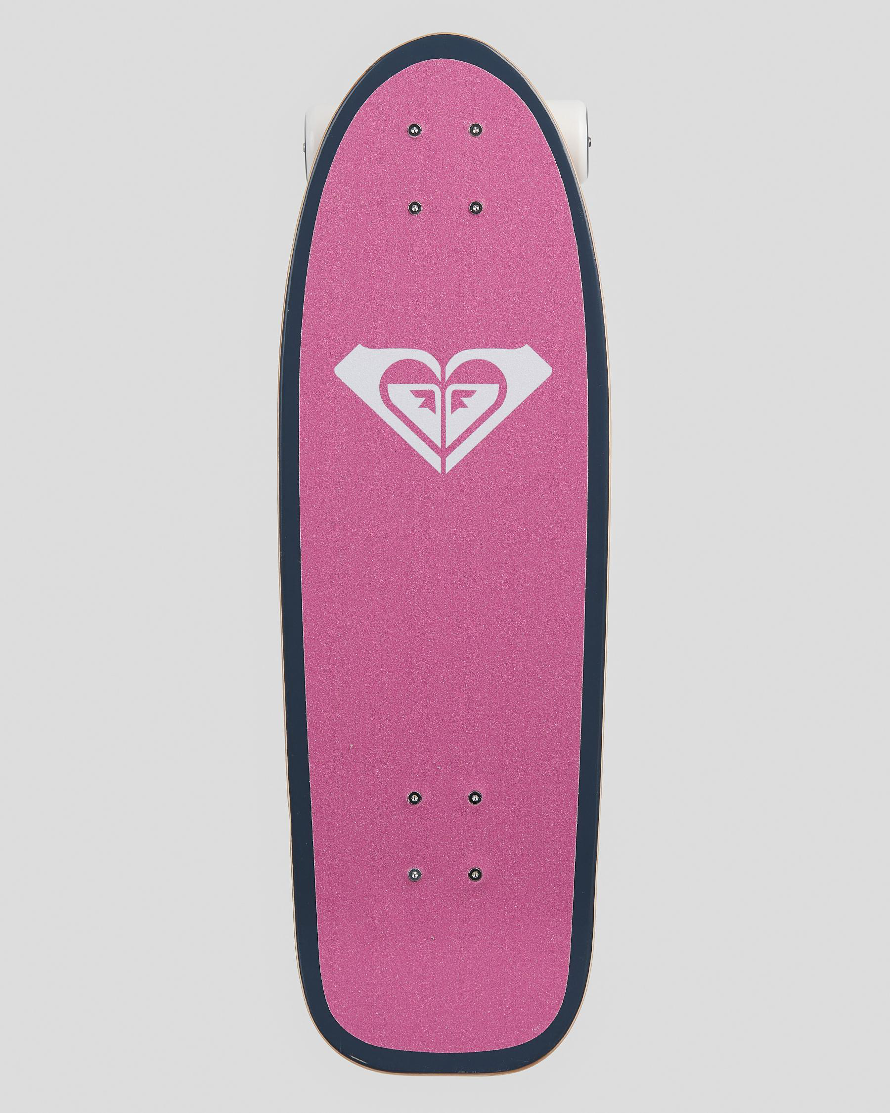 Shop Roxy Waves 28" Cruiser Skateboard In Pink - Fast Shipping & Easy ...
