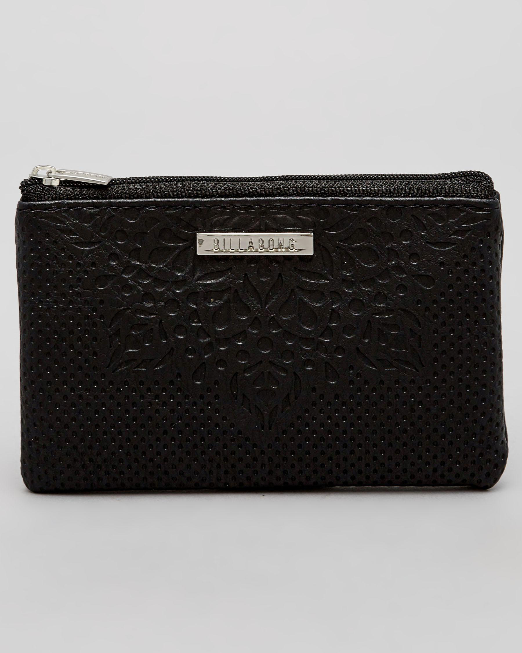 Shop Billabong Florence Coin Purse In Black - Fast Shipping & Easy ...
