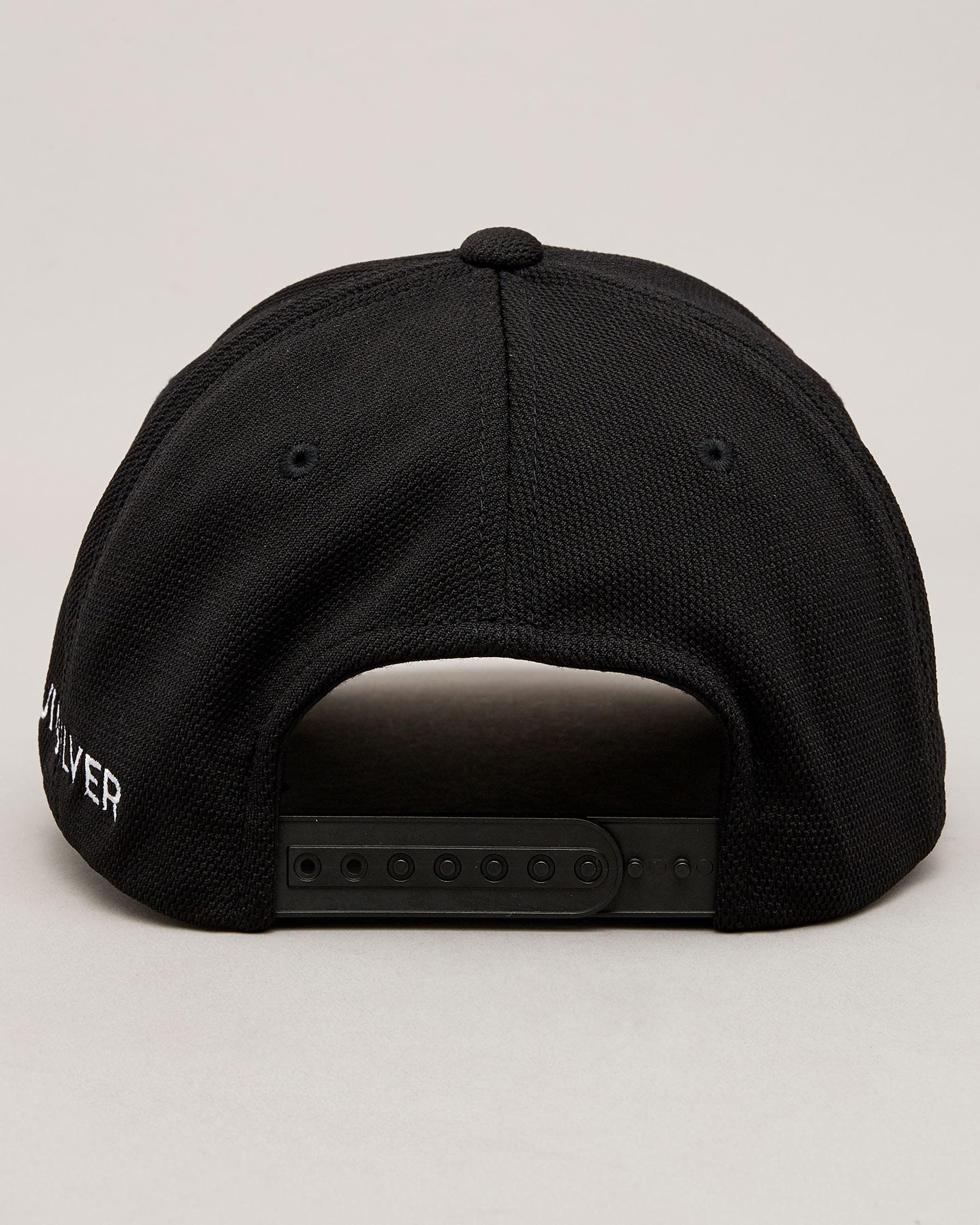 Shop Quiksilver Boys' Hard Hitter Cap In Black - Fast Shipping & Easy ...
