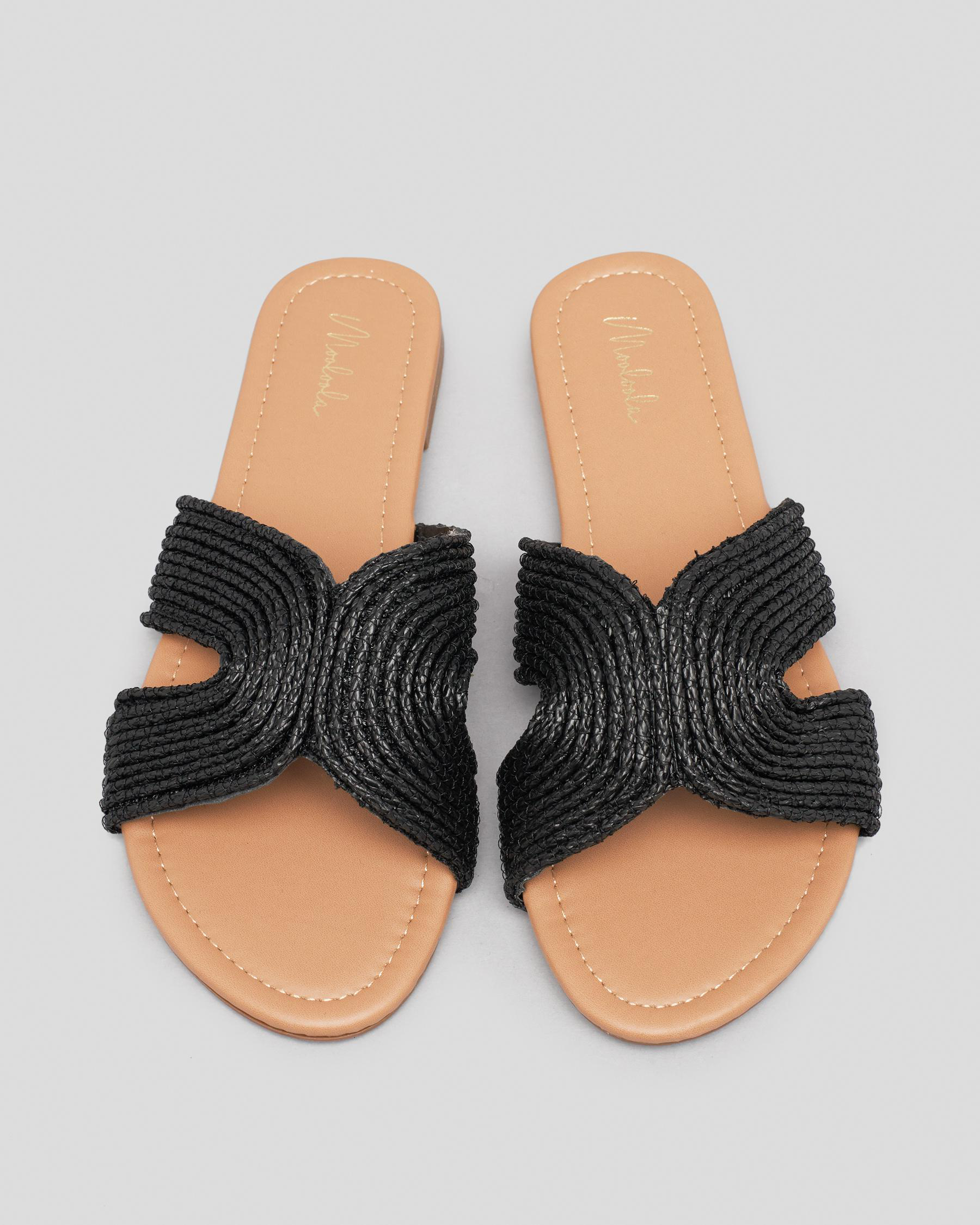 Shop Mooloola Trinidad Sandals In Black - Fast Shipping & Easy Returns ...