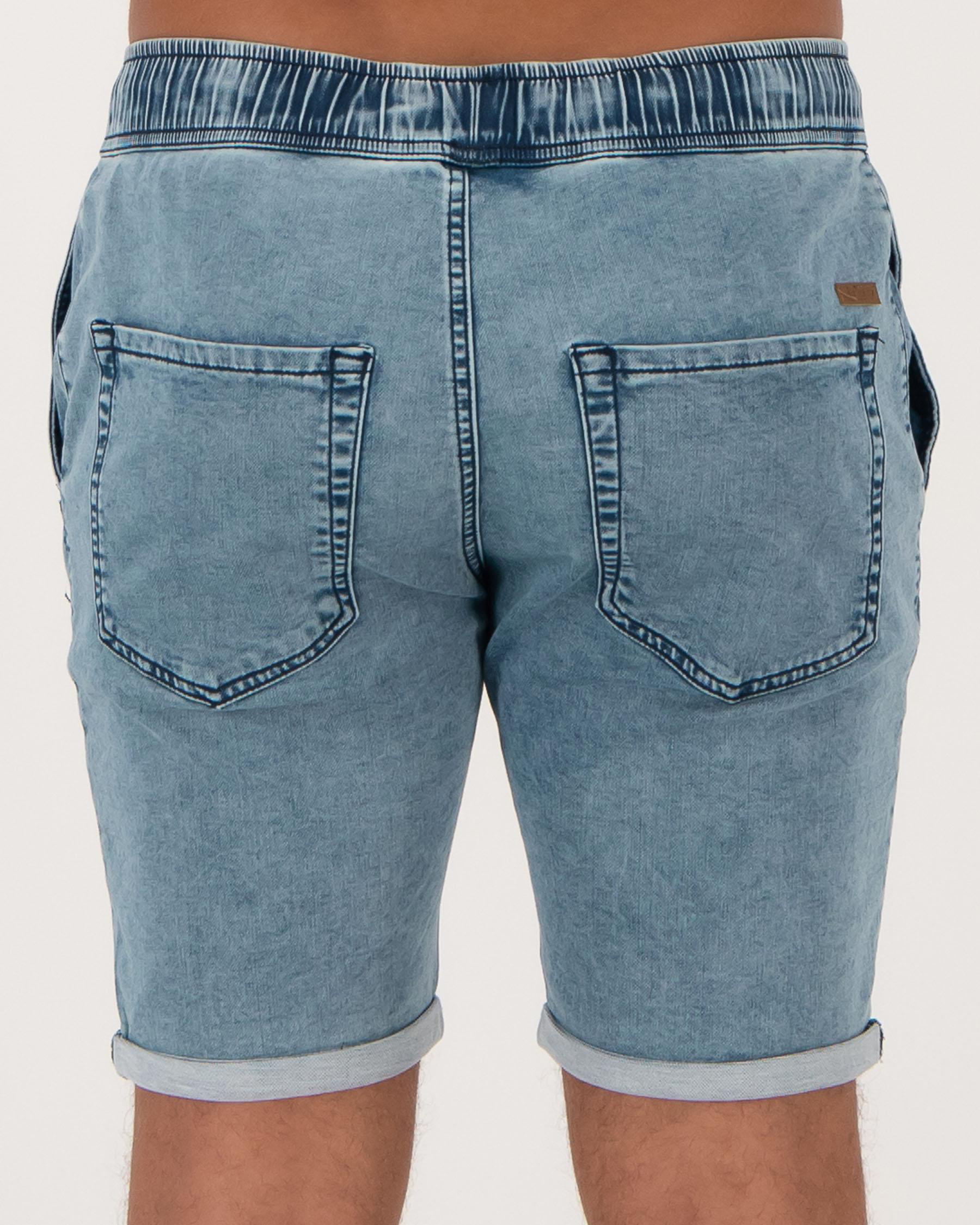 Shop Lucid Manic Walk Shorts In Blue - Fast Shipping & Easy Returns ...
