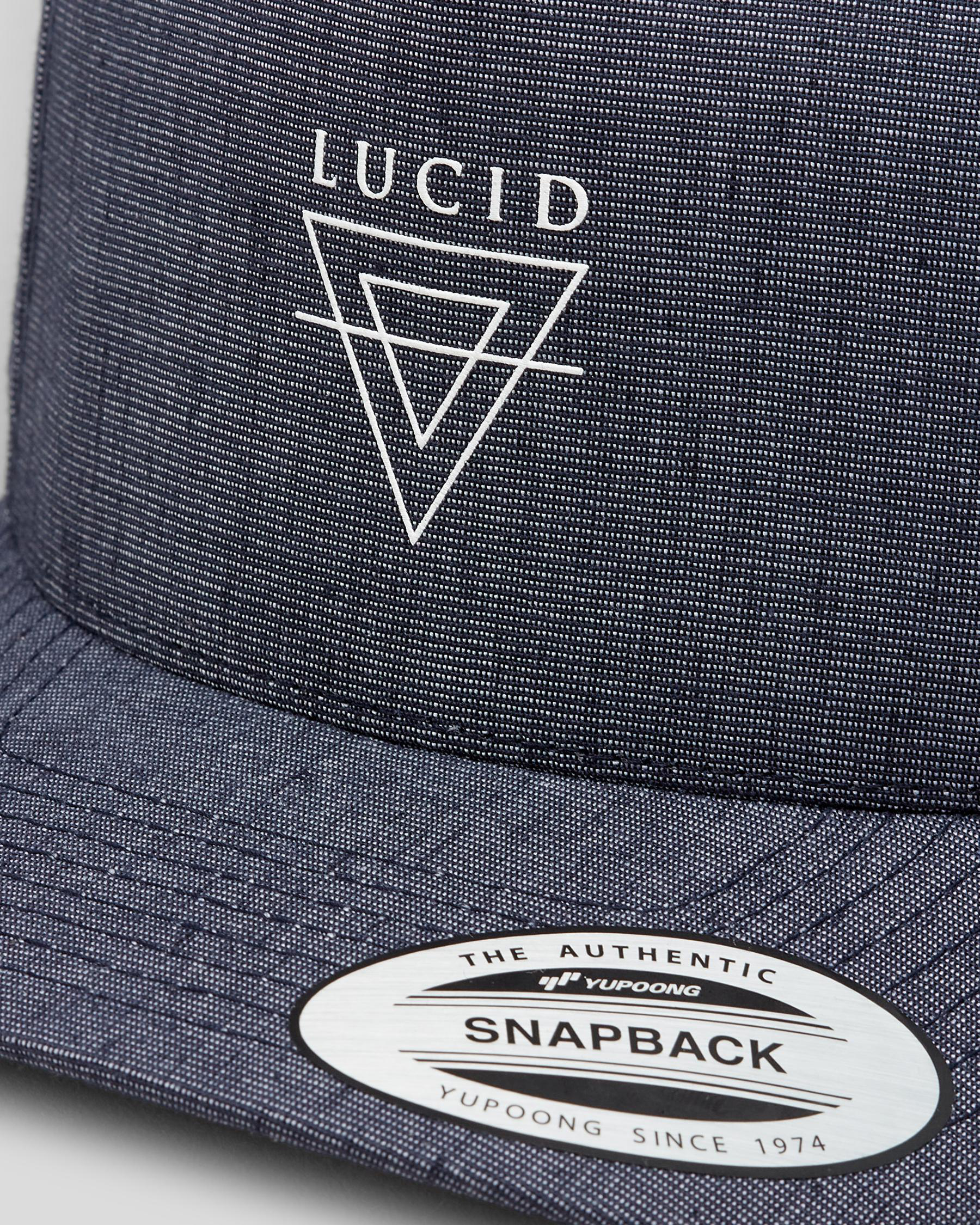 Shop Lucid Degree Snapback Cap In Blue - Fast Shipping & Easy Returns ...