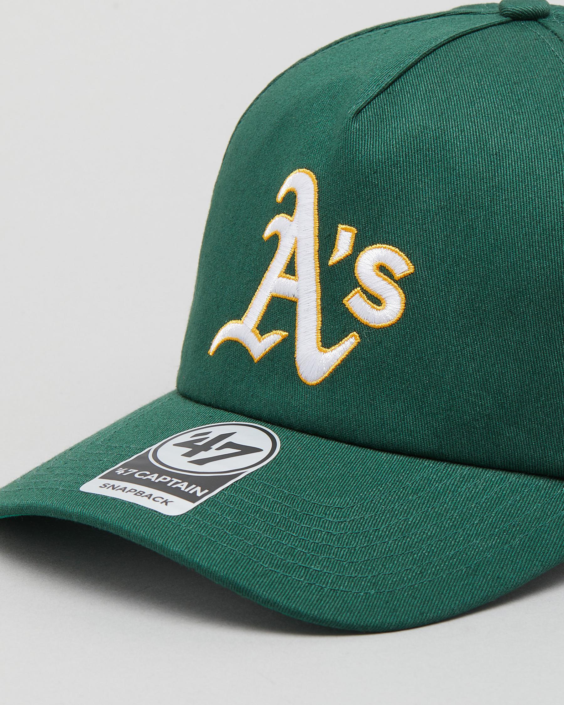 Shop Forty Seven Oakland Athletics Nantasket 47 Captain DTR Cap In Dark ...
