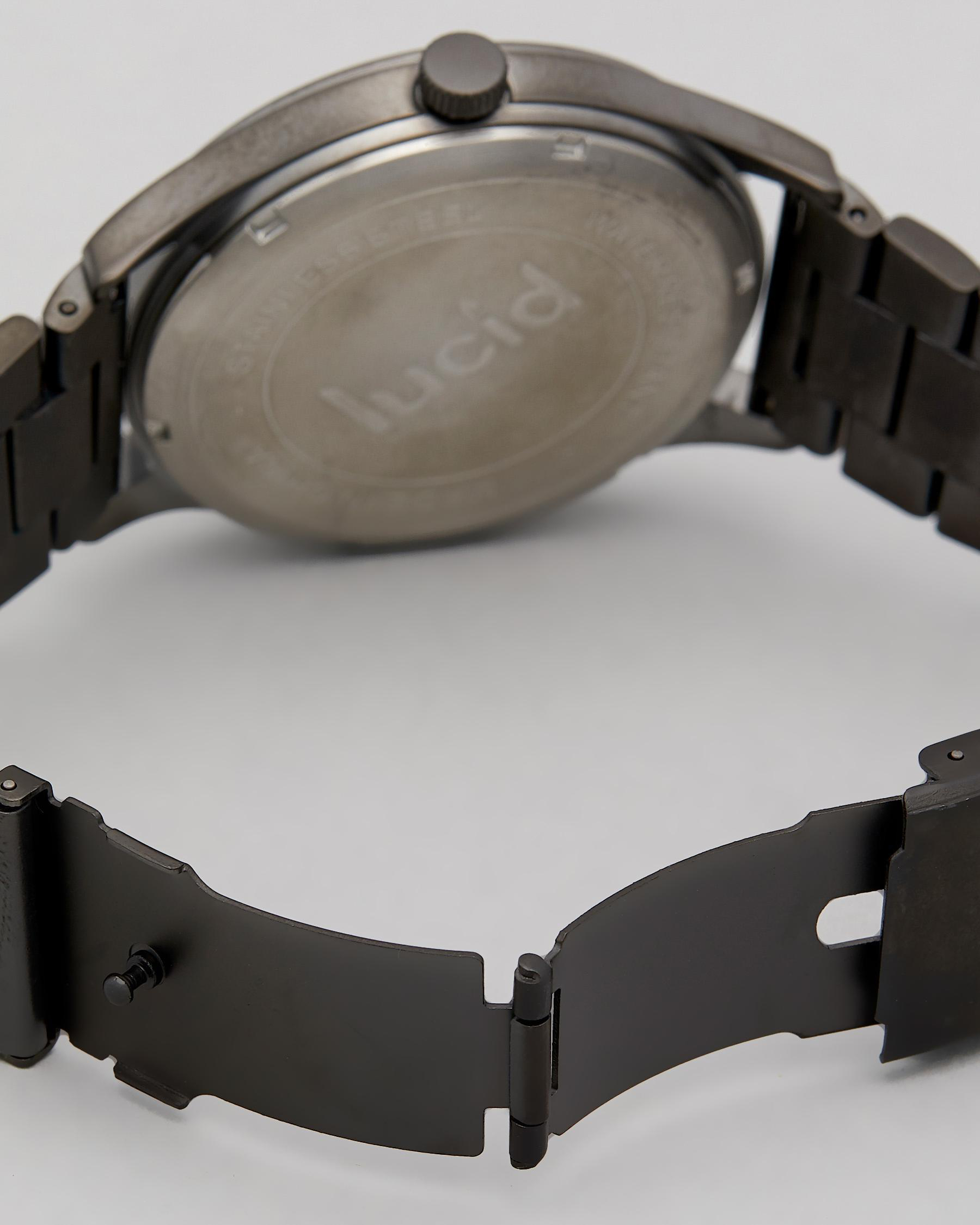 Shop Lucid Shield Watch In Gun/gun/gold - Fast Shipping & Easy Returns ...