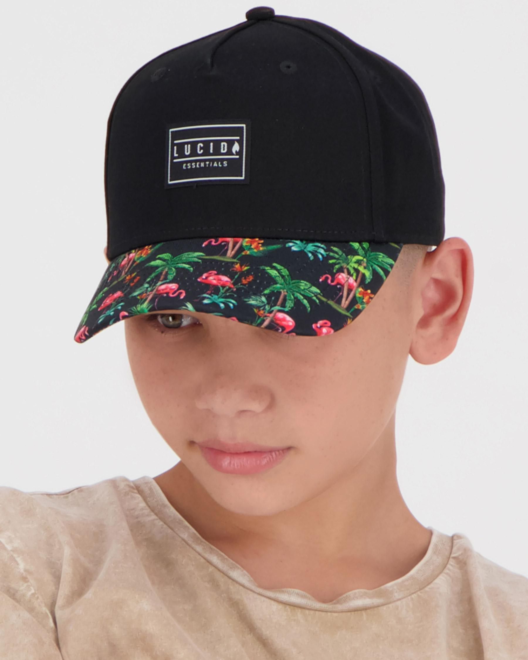 Shop Lucid Boys' Maui Cap In Black - Fast Shipping & Easy Returns ...