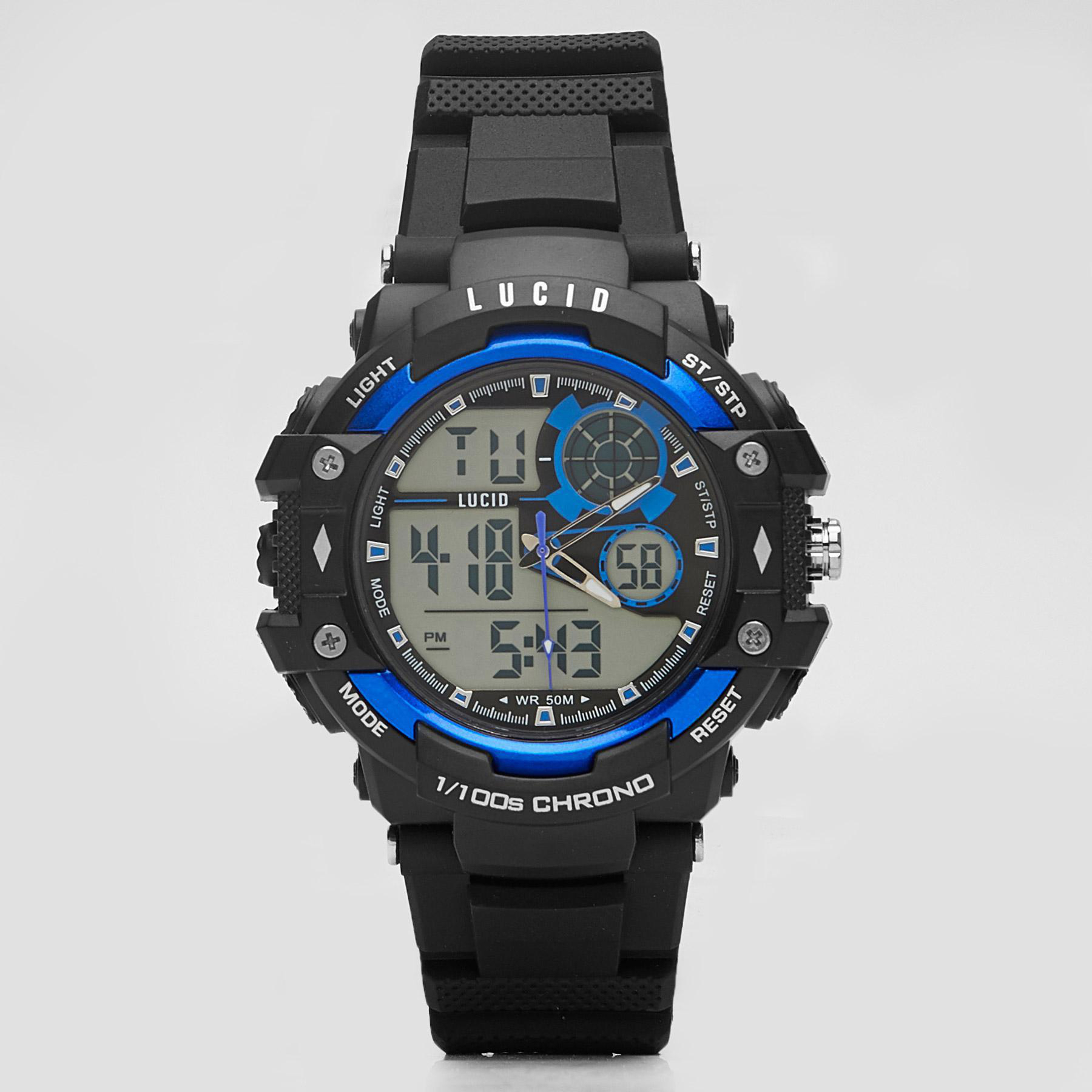 Lucid Cava Watch In Black/blue - FREE* Shipping & Easy Returns - City ...