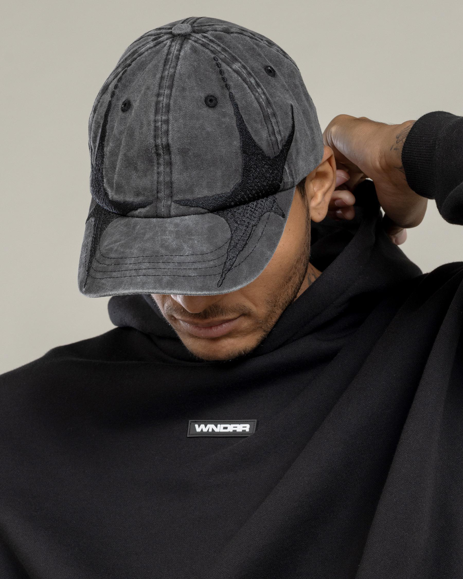 Shop EPOKHE Starfall Cap In Washed Black - Fast Shipping & Easy Returns ...