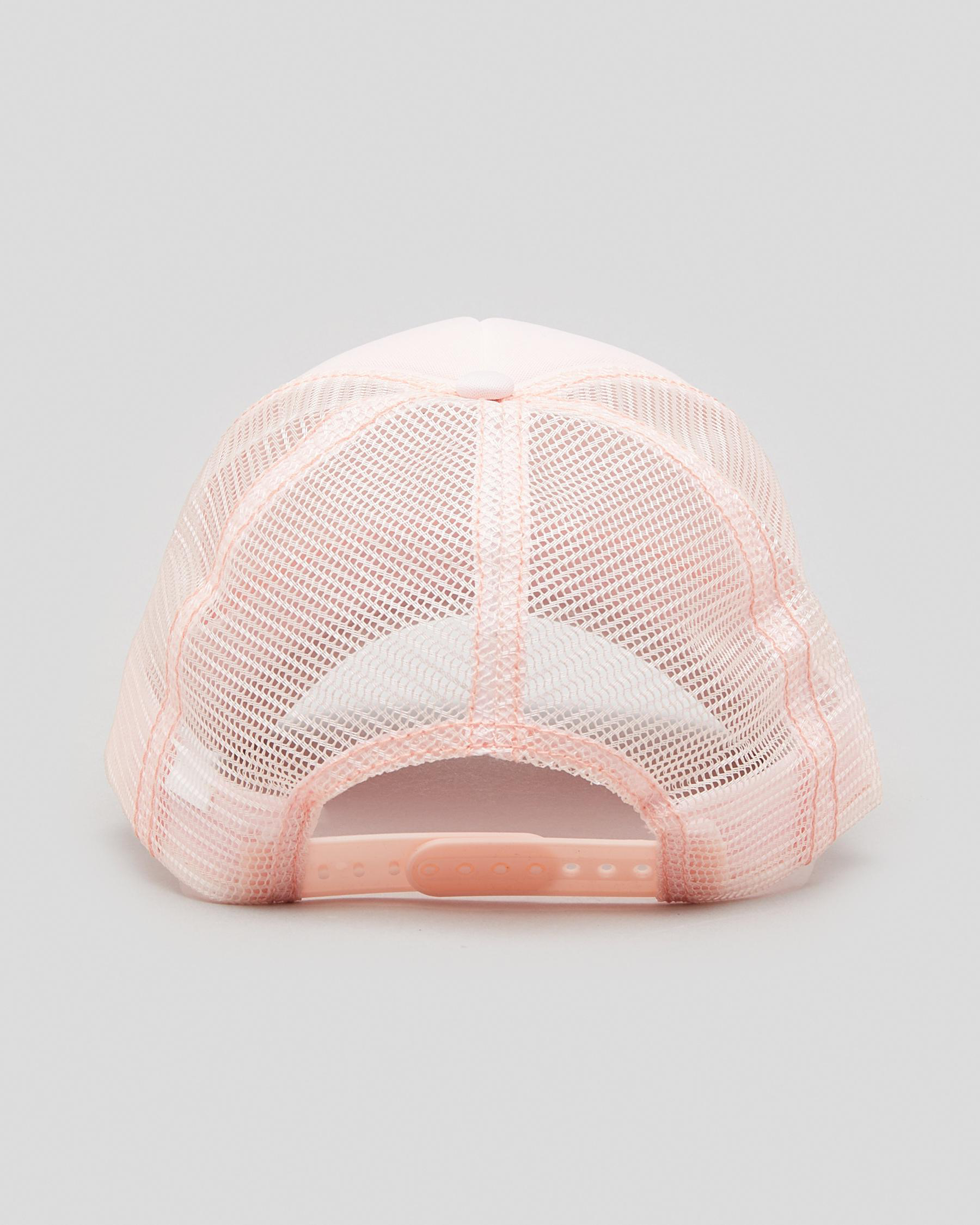 Shop Billabong Good Time Trucker Cap In Pink - Fast Shipping & Easy ...