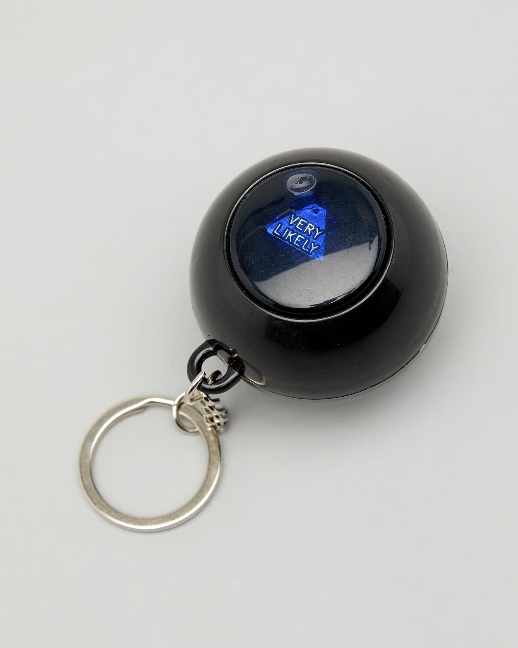 Shop Karyn In LA Magic 8-Ball Keyring In Black - Fast Shipping & Easy ...