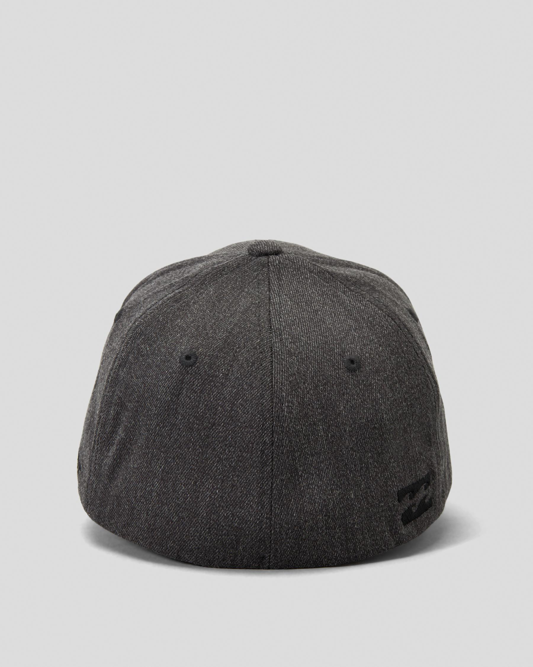 Shop Billabong Arch Flexfit Cap In Dark Grey Heather - Fast Shipping ...