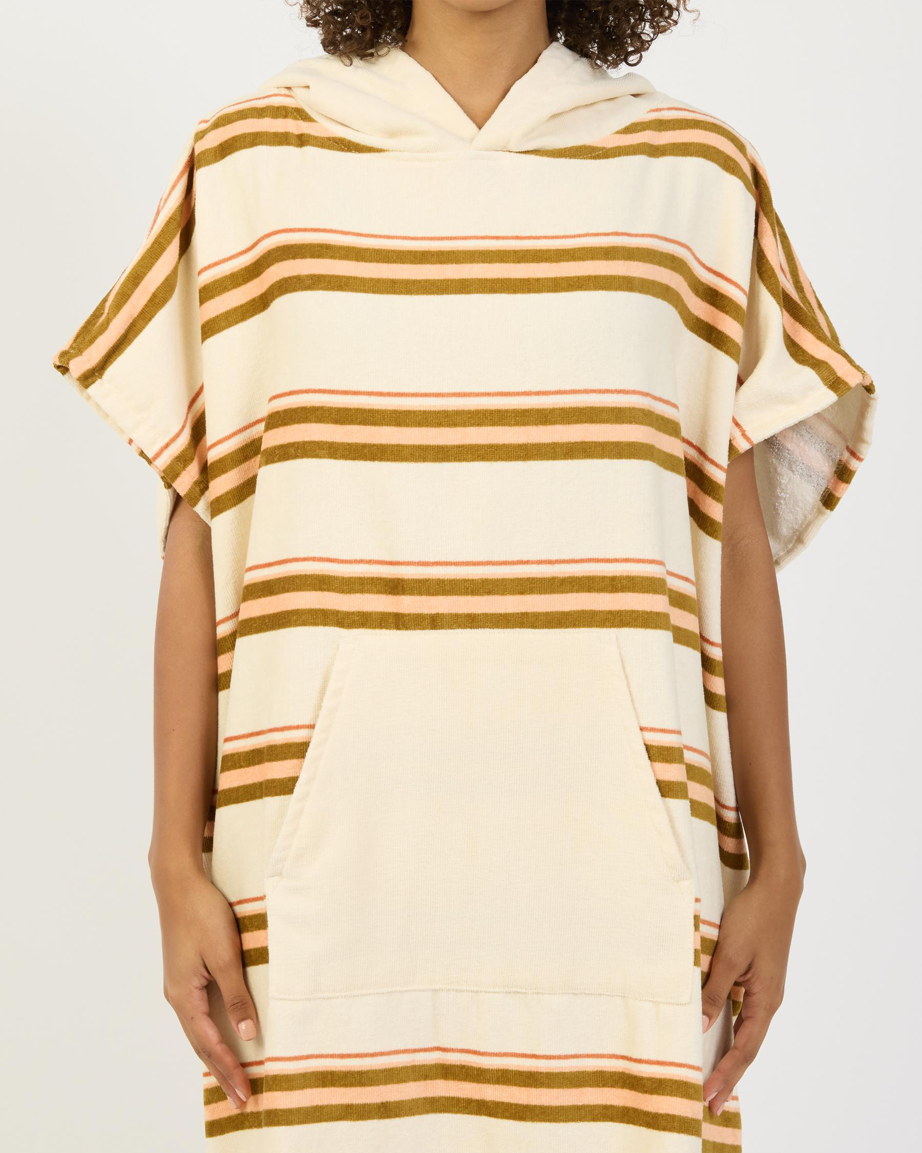 Shop Rip Curl Mixed Hooded Towel In Bronze - Fast Shipping & Easy ...