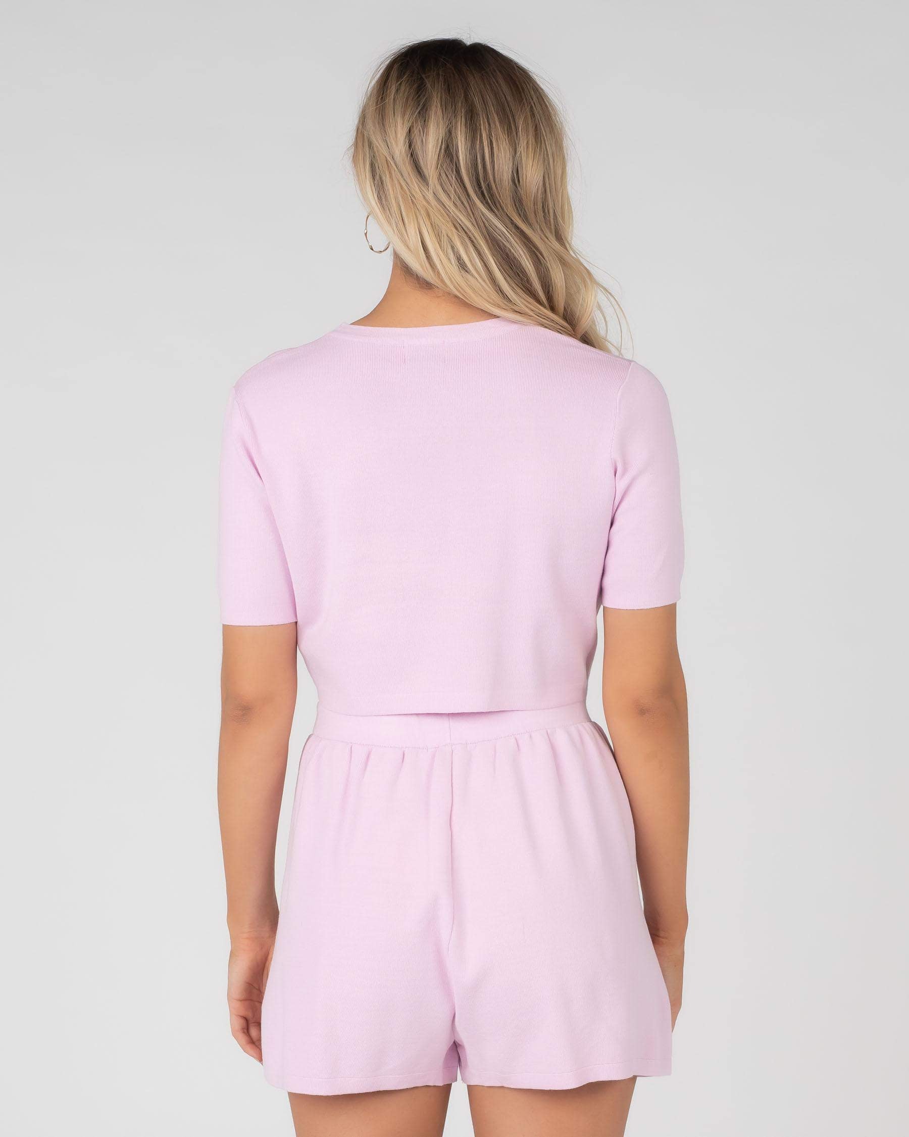 Shop My Girl Fairy Floss Shorts In Light Pink - Fast Shipping & Easy ...