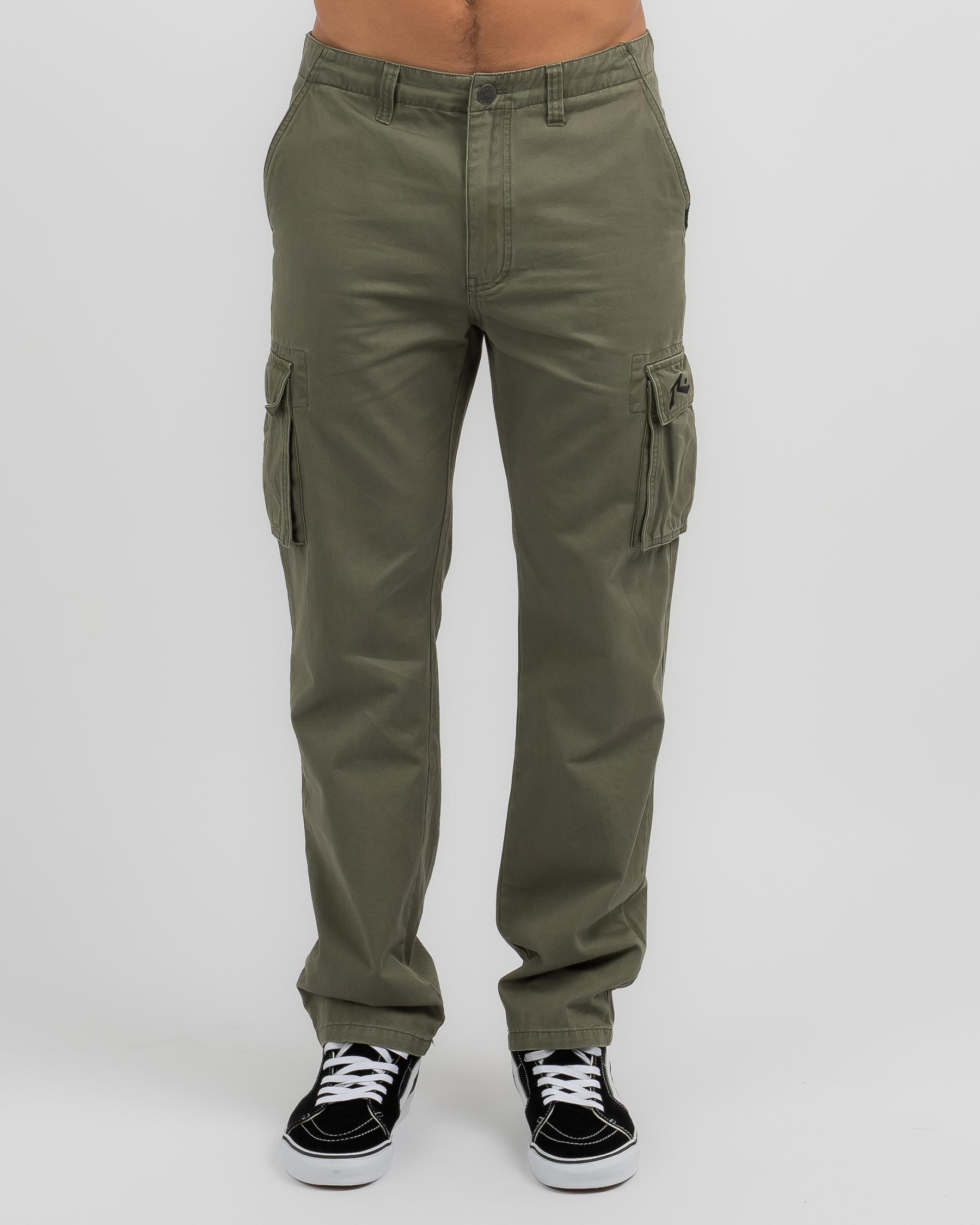 Shop Rusty Manila Cargo Pants In Army Green - Fast Shipping & Easy ...